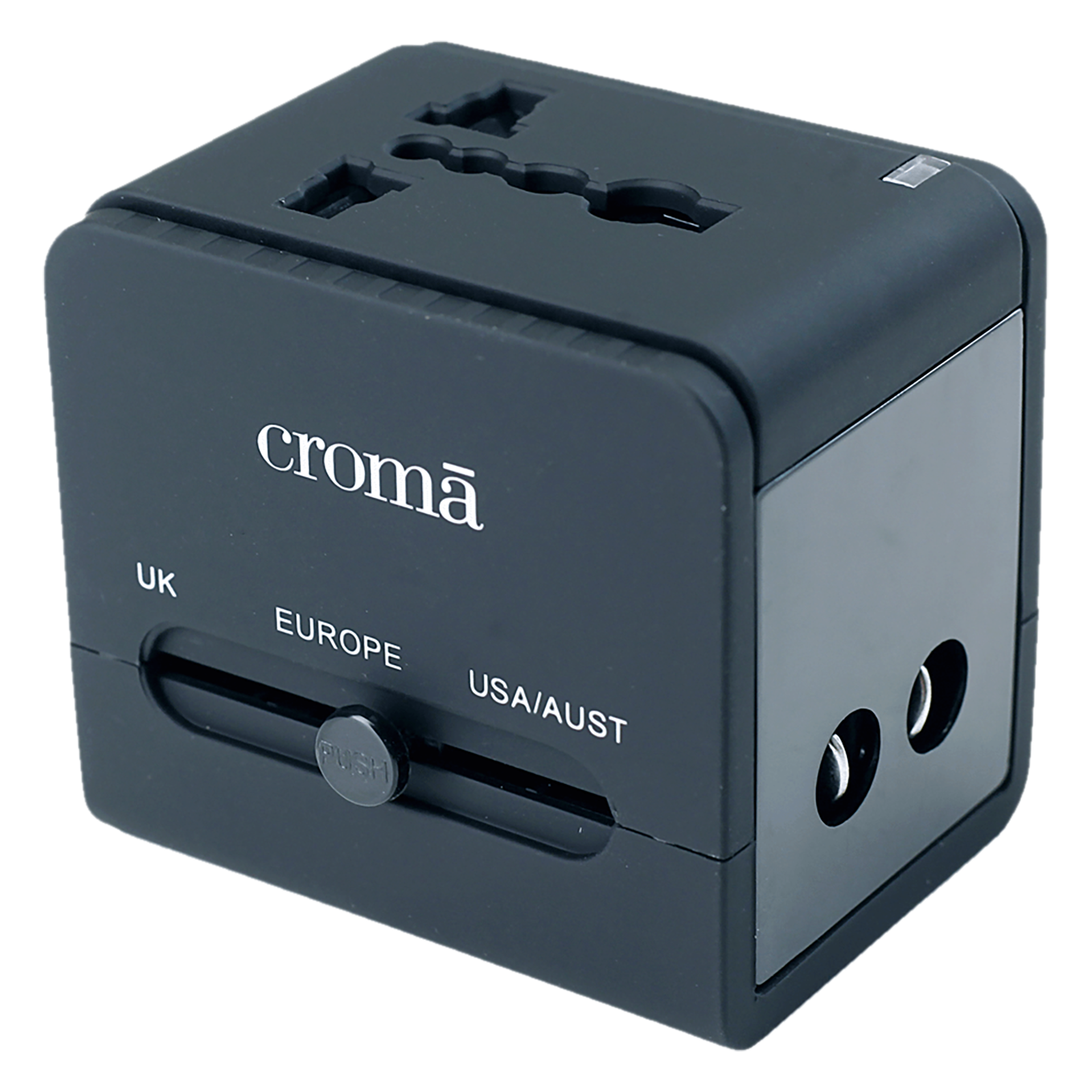 Buy Croma 4 Plugs Universal Travel Adapter (with Dual USB Port ... Buy Croma 4 Plugs Universal Travel Adapter (with Dual USB Port ...